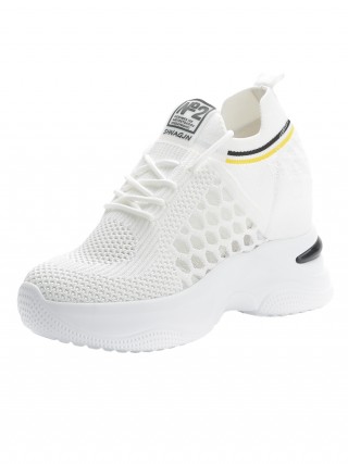 Hidden Wedge Shoes Women Elevator Shoes Increase Height